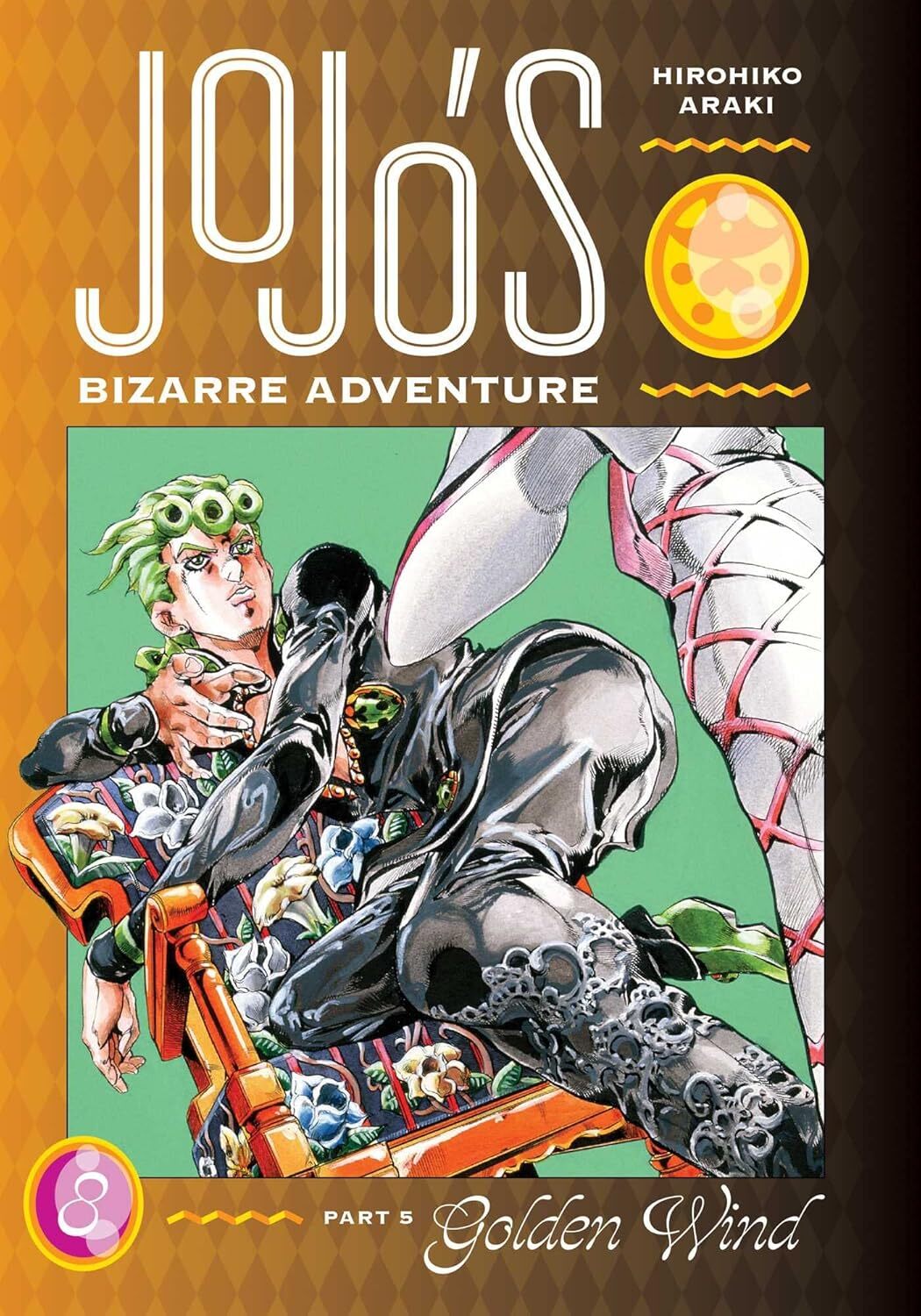 Jojo's Bizarre Adventure : Part 5--Golden Wind, Vol. 8 | Murasaki Kakurega